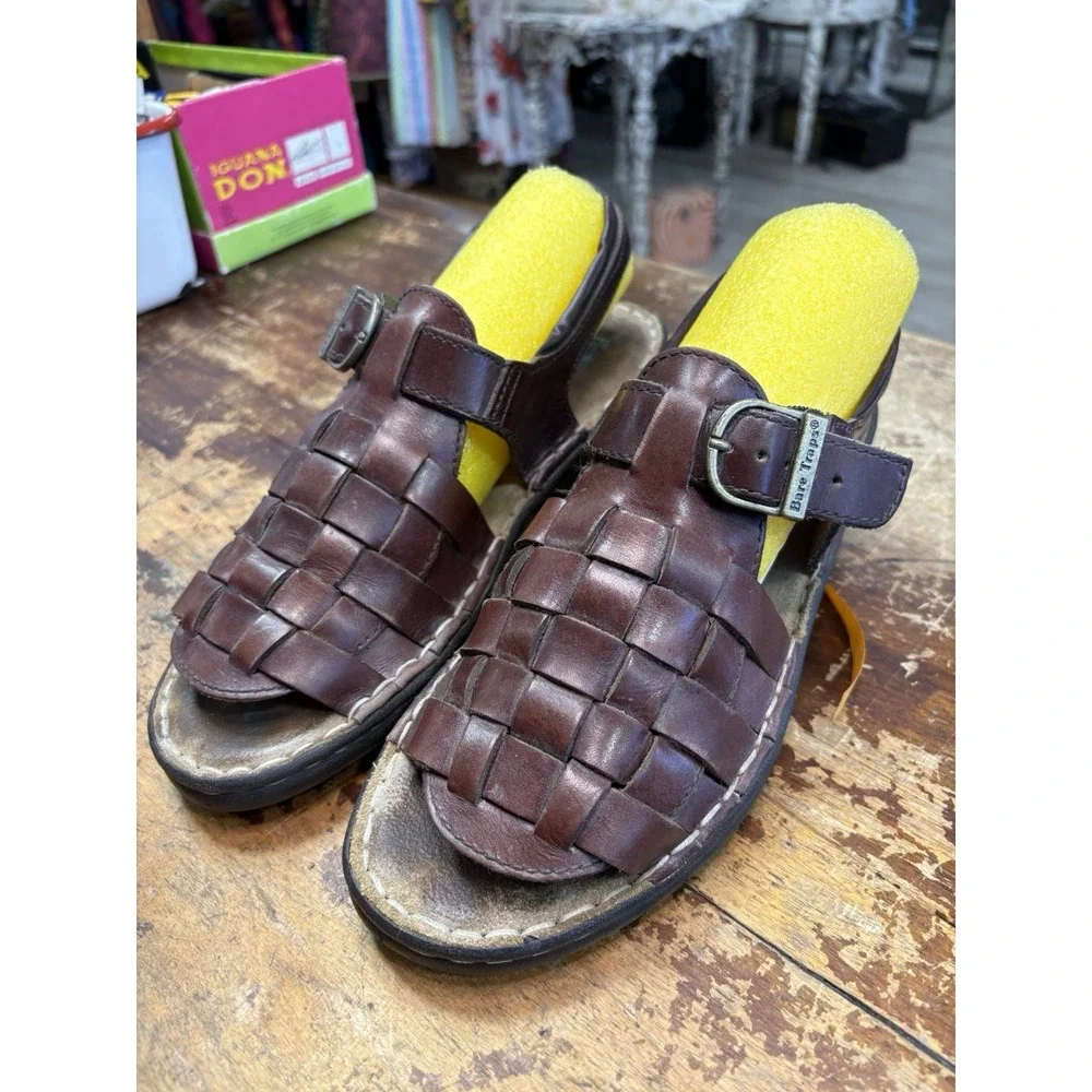 BareTraps | Shoes | Vintage 9s Y2k Bare Traps Sandals Womens 8m Strappy ...